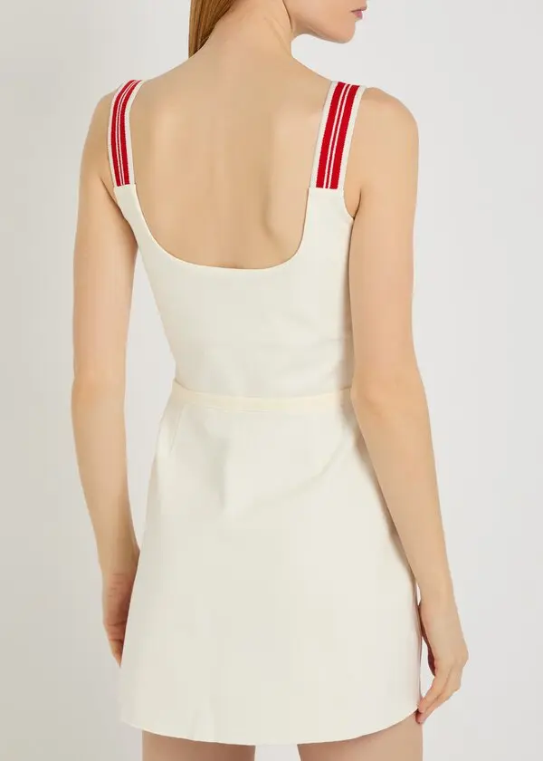 SPENCE Court Piqué Ponte Mini Dress