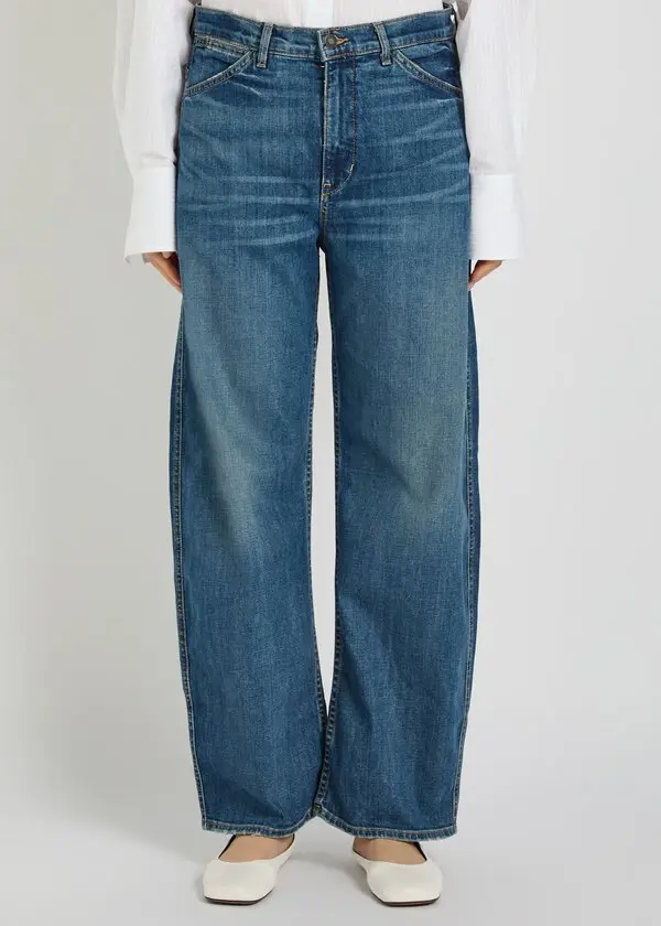 NILI LOTAN Tribeca Wide-leg Jeans
