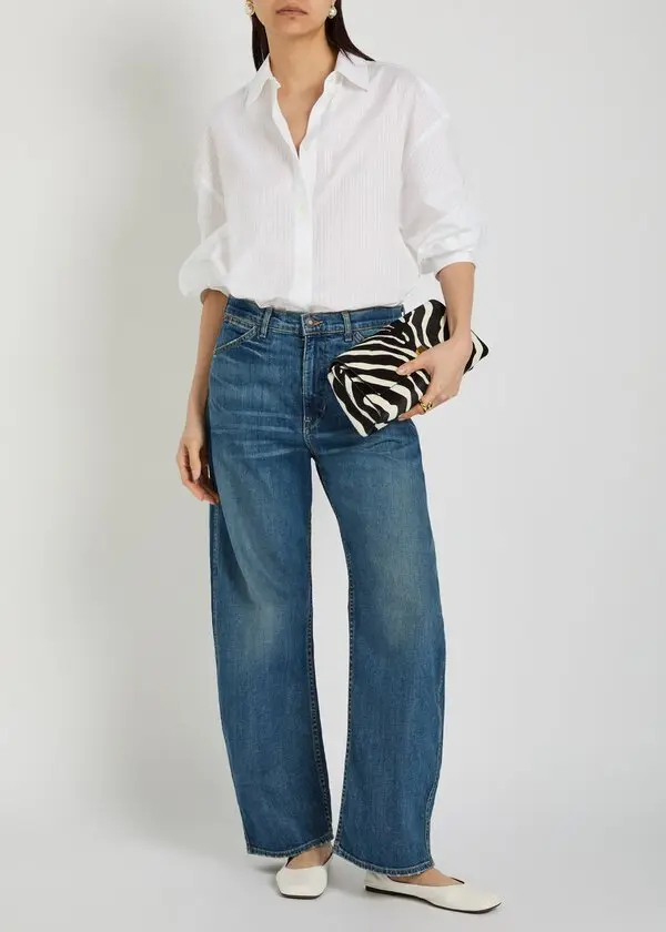 NILI LOTAN Tribeca Wide-leg Jeans