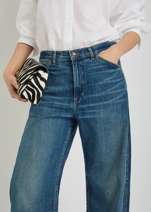 NILI LOTAN Tribeca Wide-leg Jeans