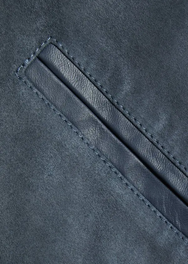 VALSTAR Evans Suede Bomber Jacket