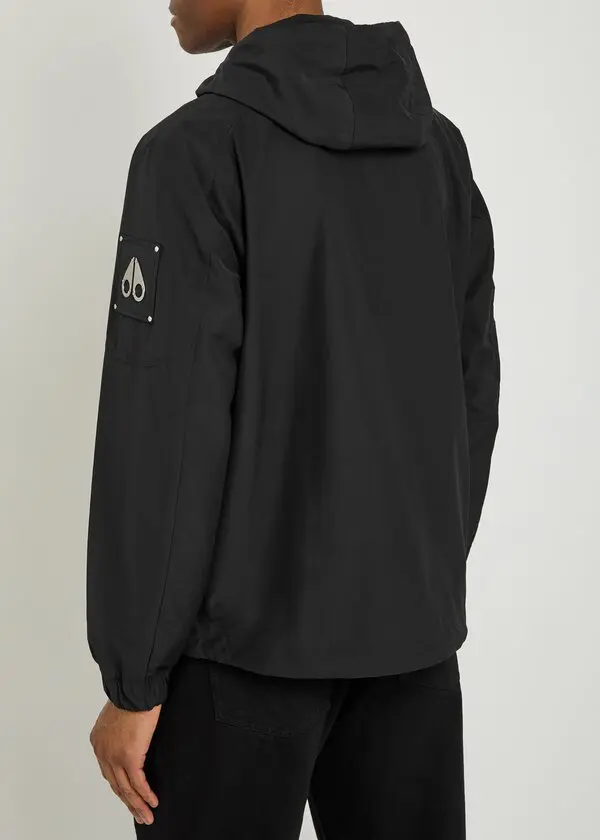 Moose Knuckles Charlesbourg Hooded Shell Jacket