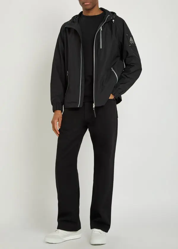 Moose Knuckles Charlesbourg Hooded Shell Jacket