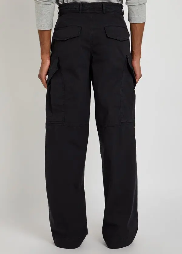 Dries Van Noten Wide-leg Stretch-cotton Trousers