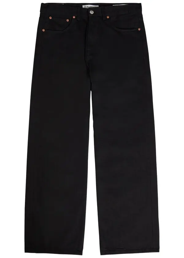 Our Legacy Third Cut Straight-leg Denim Jeans - Black