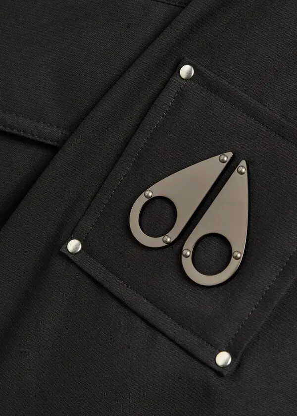 Moose Knuckles Jacques Logo Woven Jacket