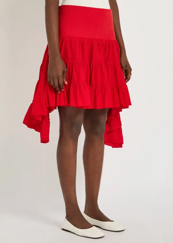 JW Anderson Ruffle Asymmetric Skirt