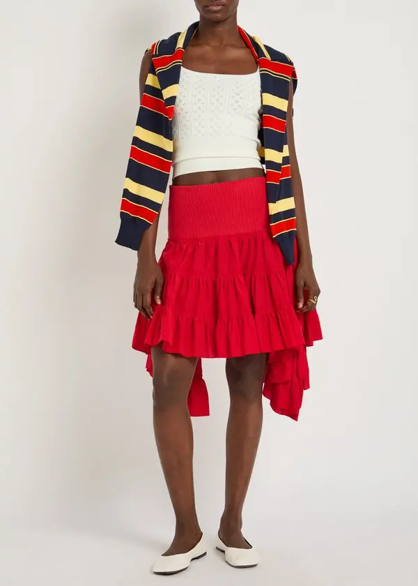 JW Anderson Ruffle Asymmetric Skirt