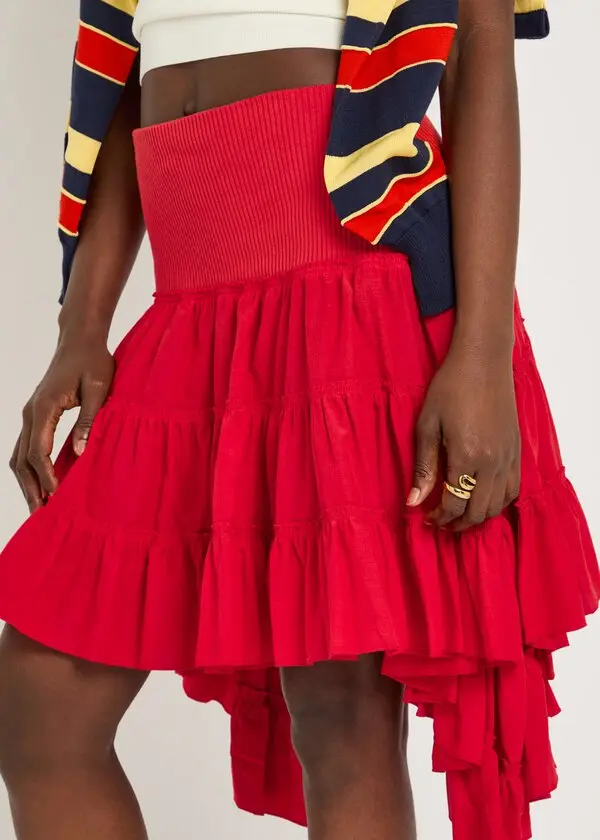 JW Anderson Ruffle Asymmetric Skirt