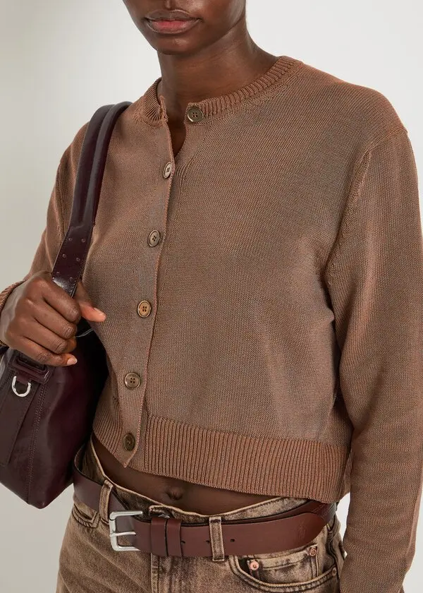 Our Legacy Cotton-blend Cardigan - Brown
