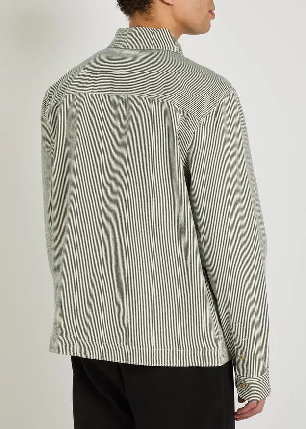 Paige Renzi Striped Denim Jacket