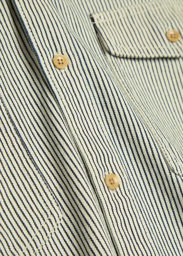 Paige Renzi Striped Denim Jacket