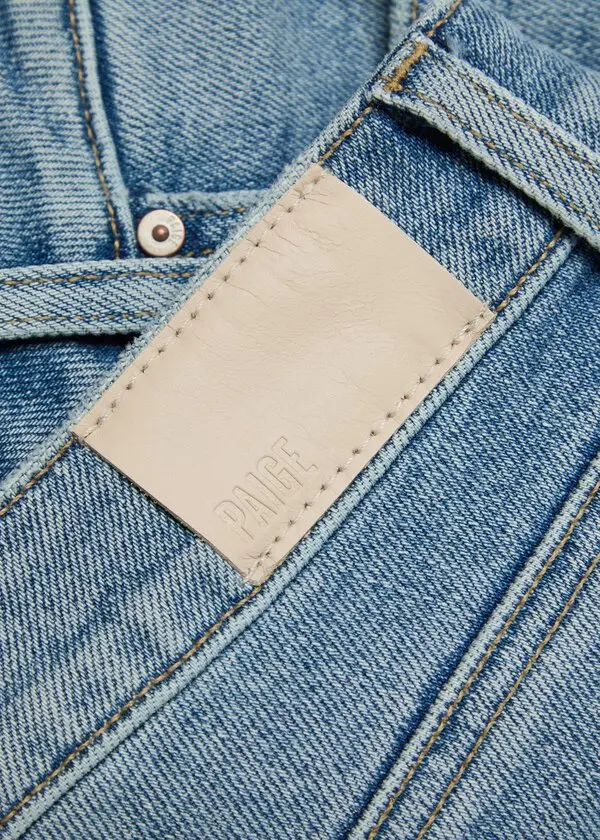 Paige Mason Cropped Boot-leg Jeans