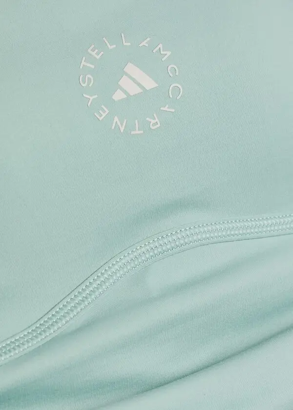 Stella McCartney Adidas X Cropped Stretch-jersey Top