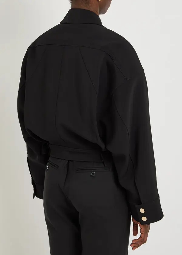 Sportmax Woven Bomber Jacket