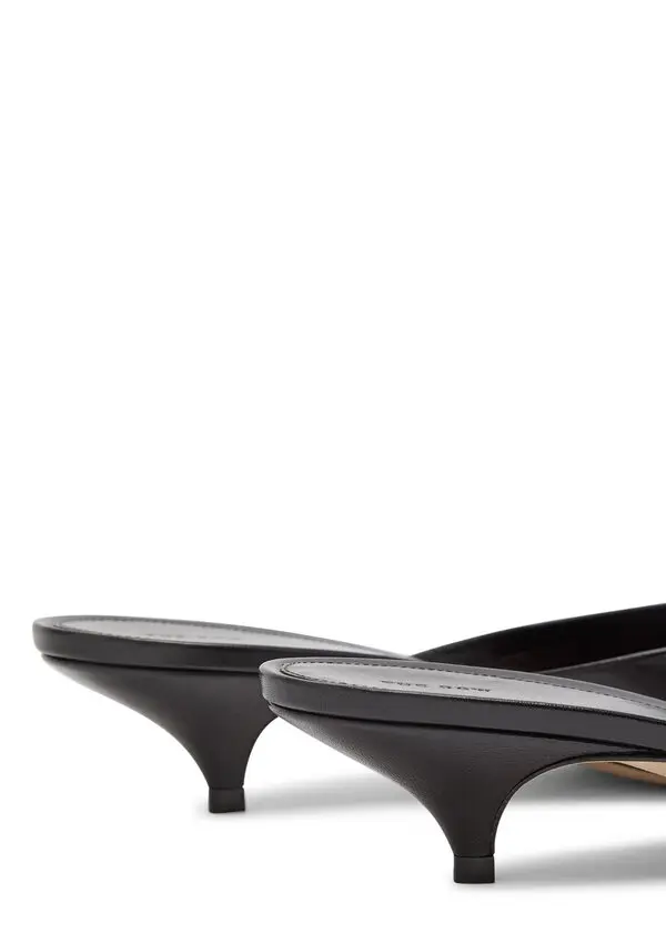 THE ROW Liisa 35 Leather Mules