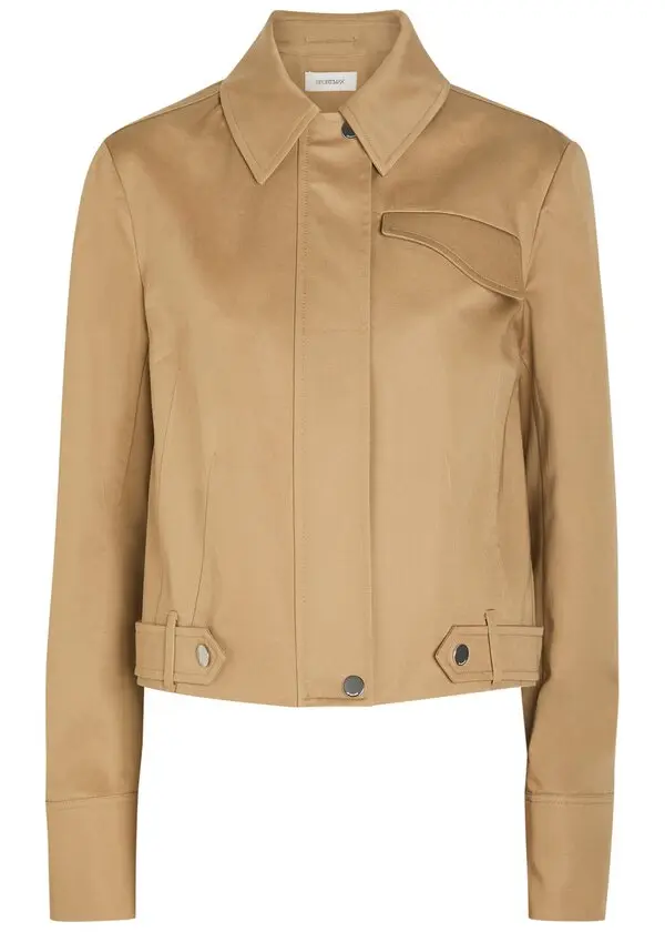 Sportmax Cotton Belted Jacket