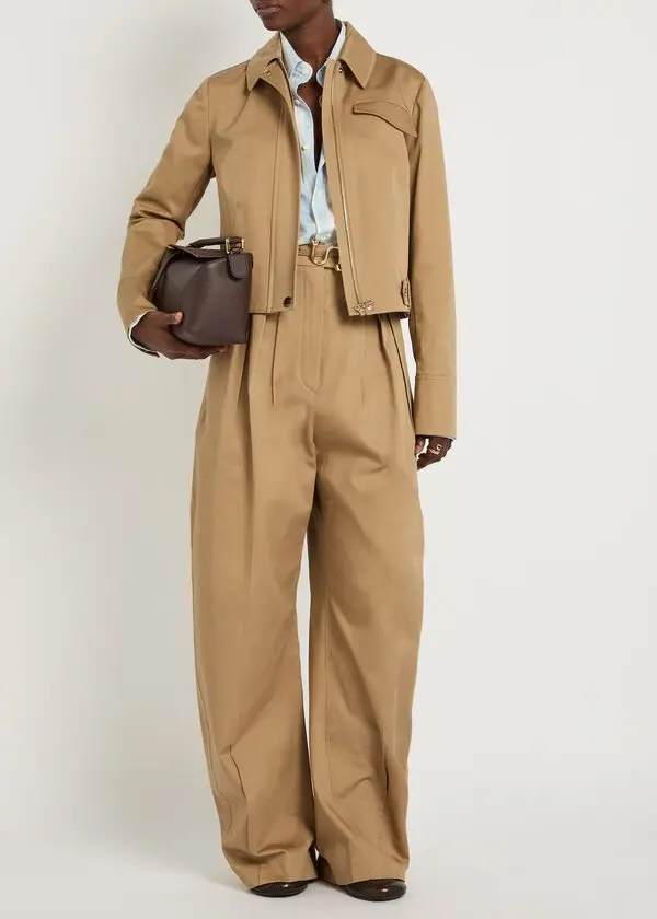 Sportmax Cotton Belted Jacket
