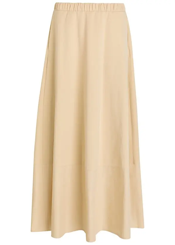 Max Mara Ribes Jersey Maxi Skirt