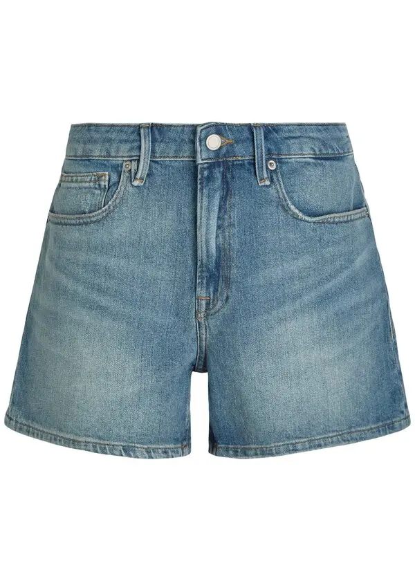 Good American Stretch-denim Shorts