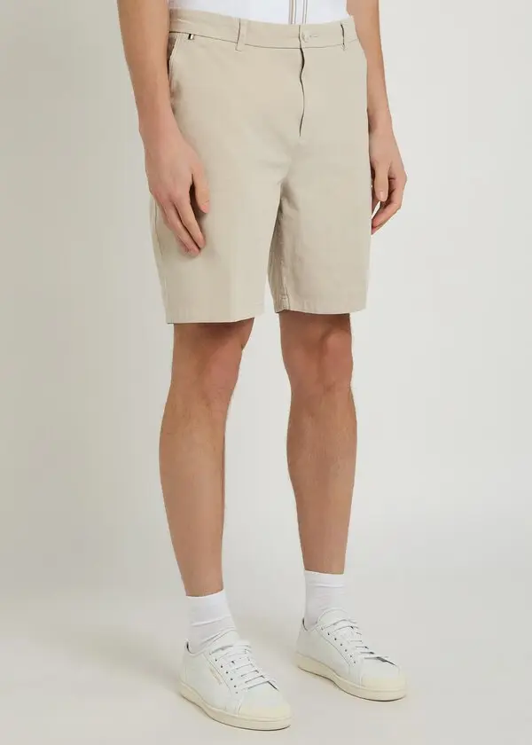 BOSS Stretch-cotton Shorts