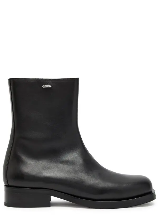 Our Legacy Camion Leather Ankle Boots
