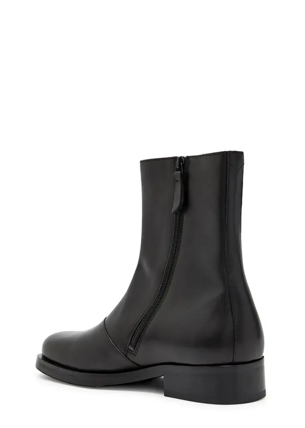 Our Legacy Camion Leather Ankle Boots