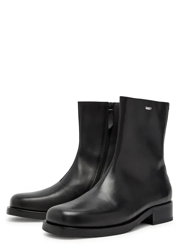 Our Legacy Camion Leather Ankle Boots