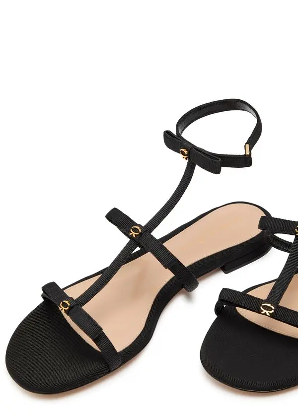 GIANVITO ROSSI Malou Woven Sandals