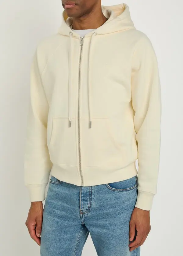 AMI Paris Hooded Cotton Sweatshirt