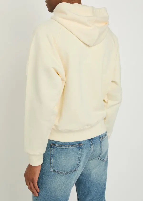 AMI Paris Hooded Cotton Sweatshirt
