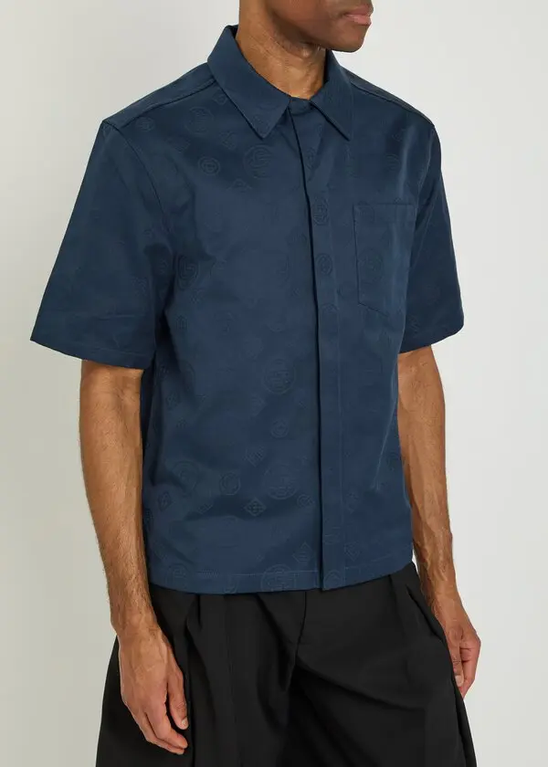 Casablanca Monogram Cotton Shirt