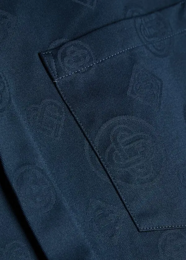 Casablanca Monogram Cotton Shirt