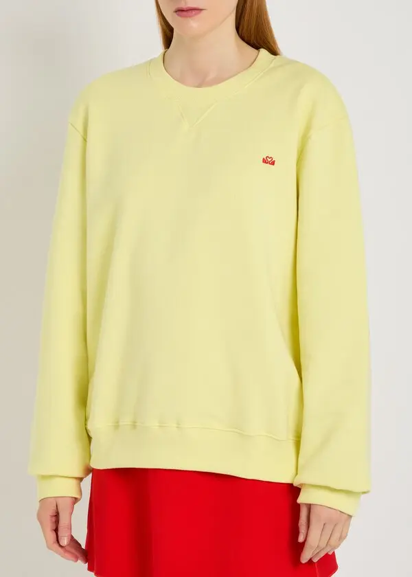 SPENCE Logo-embroidered Cotton Sweatshirt