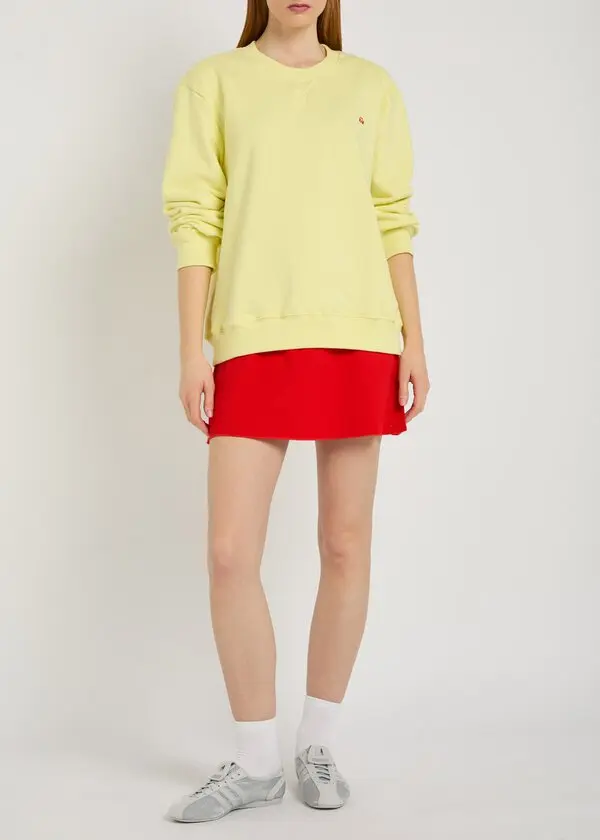 SPENCE Logo-embroidered Cotton Sweatshirt