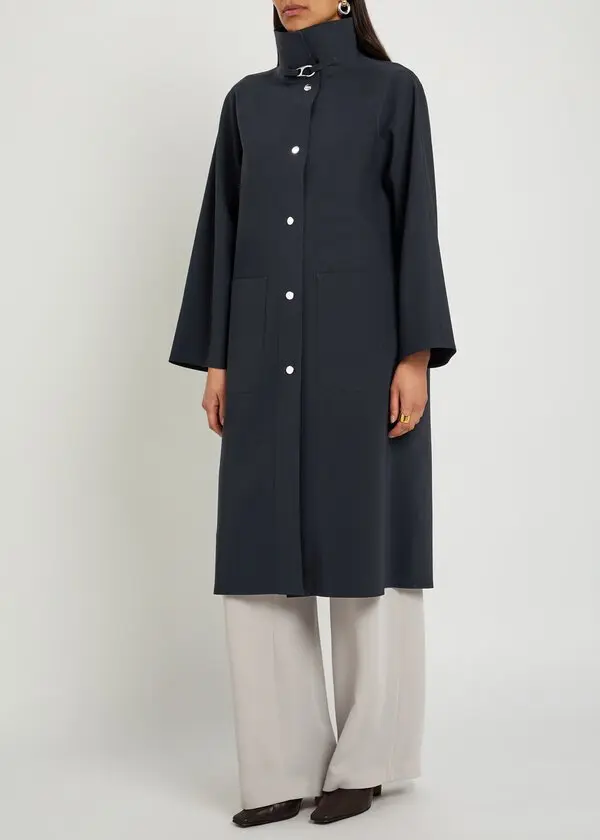 Herno High-neck Stretch-polyamide Coat