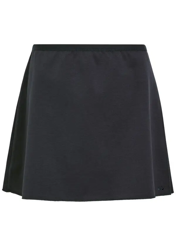 SPENCE Piqué Ponte Mini Tennis Skirt - Navy