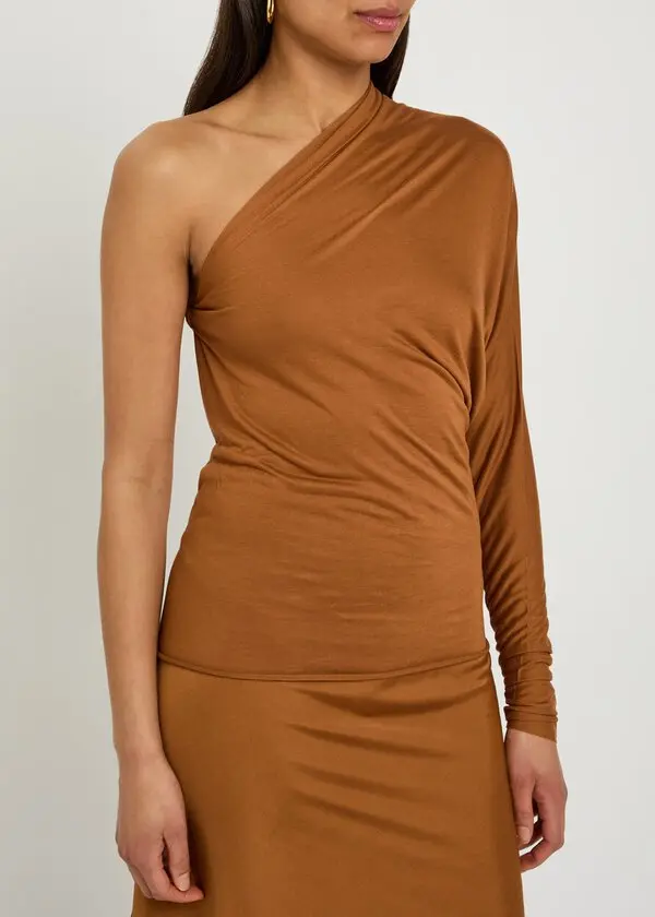 Rick Owens Asymmetrical One-sleeve Top