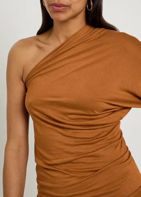 Rick Owens Asymmetrical One-sleeve Top