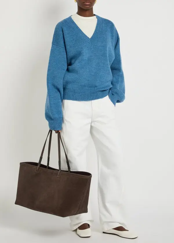 METIER Cala 42 Suede Tote Bag