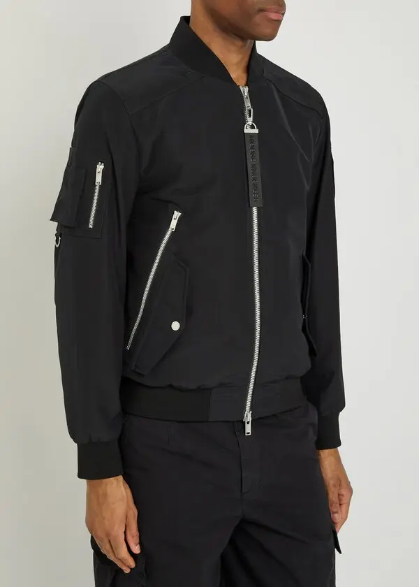 Moose Knuckles Courville Shell Bomber Jacket