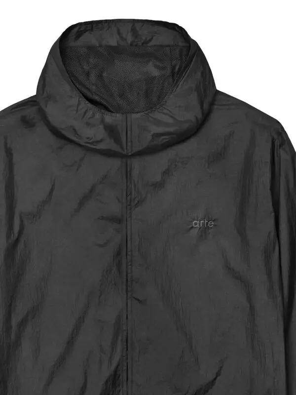 ARTE ANTWERP Hooded Jacket With Logo Detail