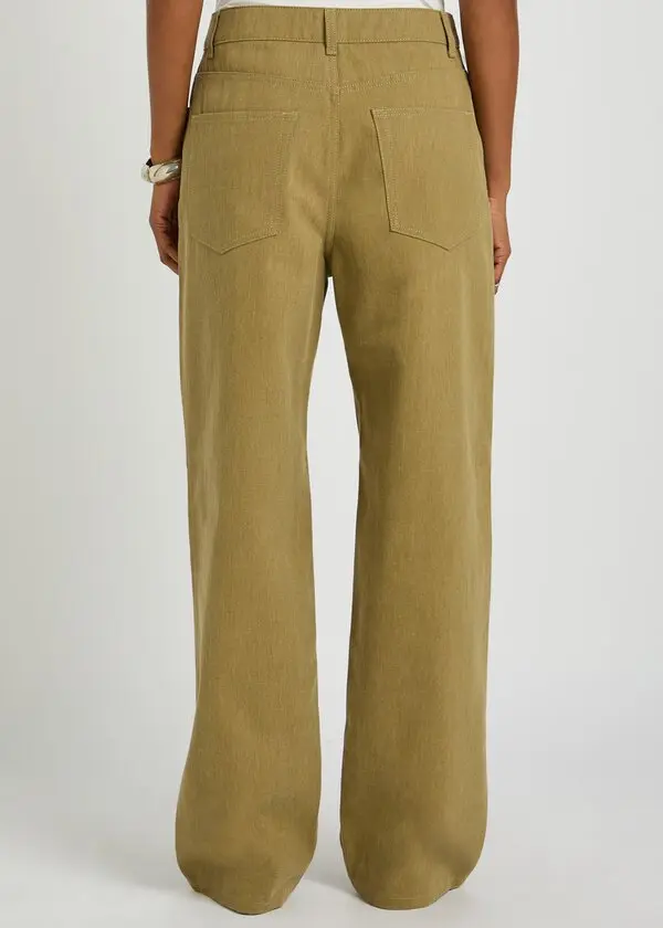 RÓHE Wide-leg Denim Jeans