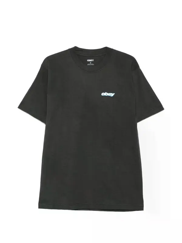 Obey Crewneck T-shirt - Grey