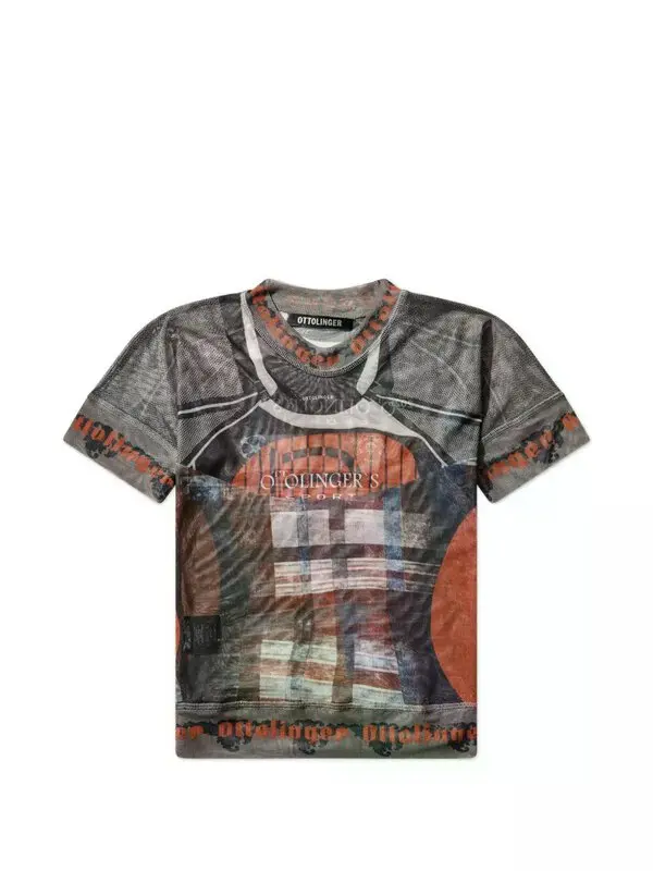 Ottolinger Patterned T-shirt - Grey