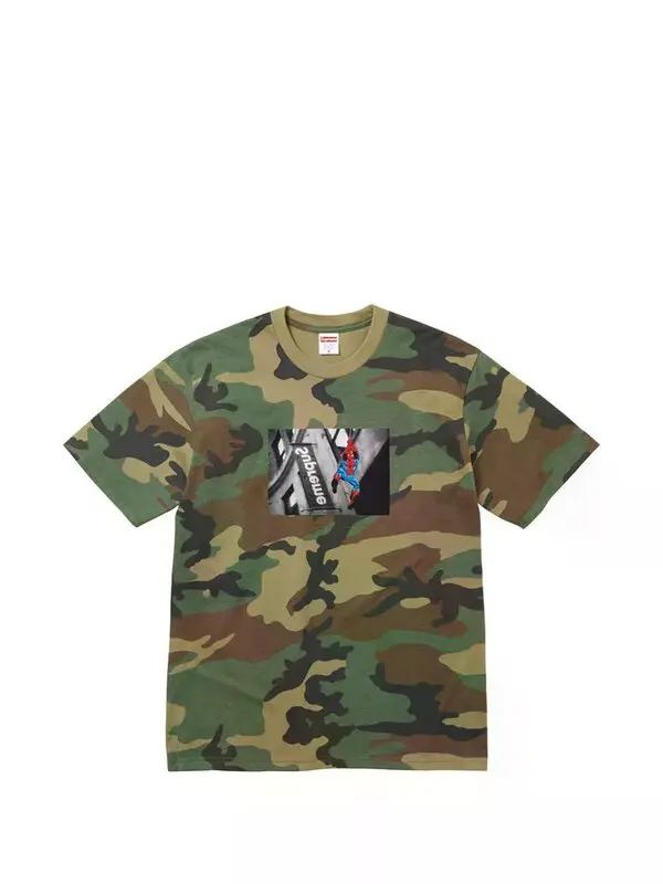 Supreme Spider-man Camouflage T-shirt