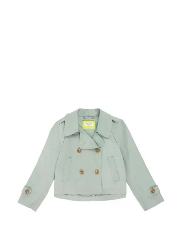 PSOPHIA Double-breasted Cropped Jacket