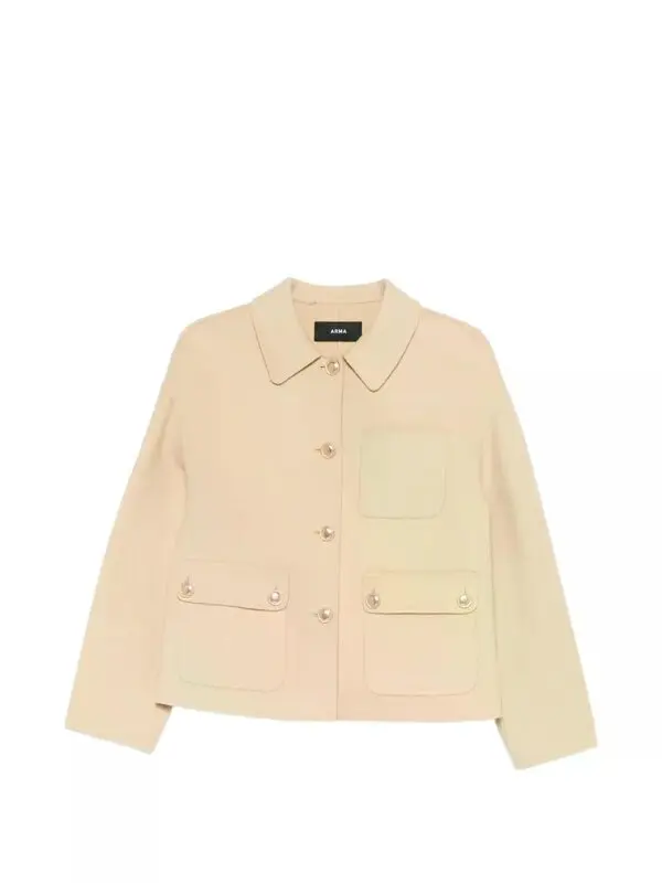 ARMA Flap-pocket Jacket - Neutrals