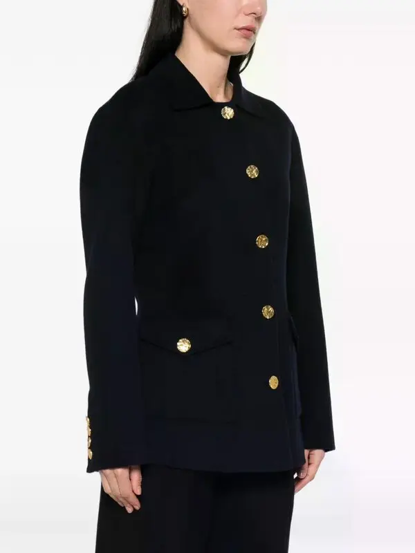 ARMA Button-fastening Jacket - Blue