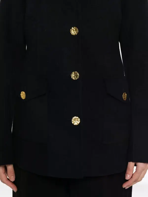 ARMA Button-fastening Jacket - Blue